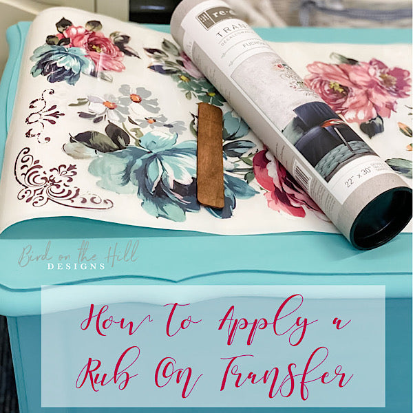 All You Need to Know About Applying Redesign Rub on Transfers. - Bird ...